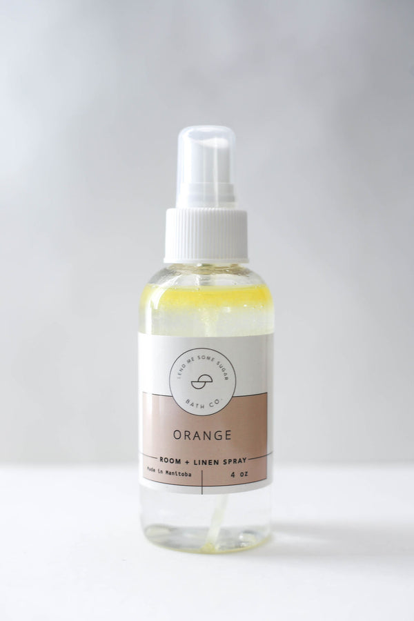Orange Room + Linen Spray - Lend Me Some Sugar Bath Co.